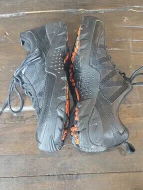 Harley-Davidson | Shoes | 75 Harleydavidson Mens Allblack Rugged Laceup ...